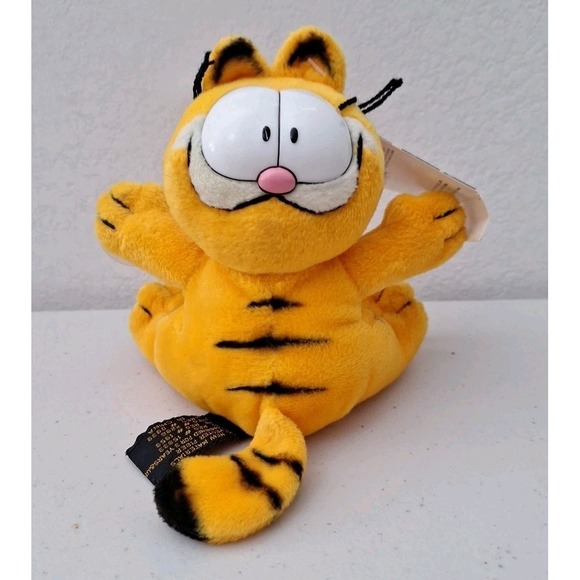 Dakin | Toys | Nwt Vtg Garfield Cat Window Cling Plush Suction Cup 8s ...
